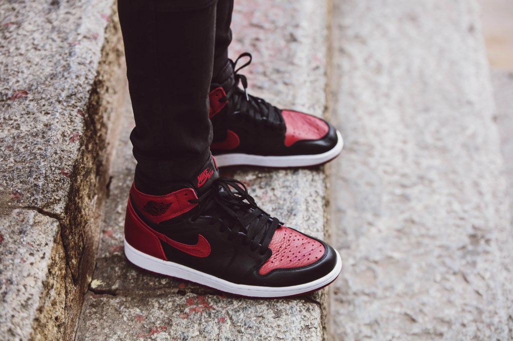 Nike Air Jordan 1 Bred – Up Close and Review – bowties and bones