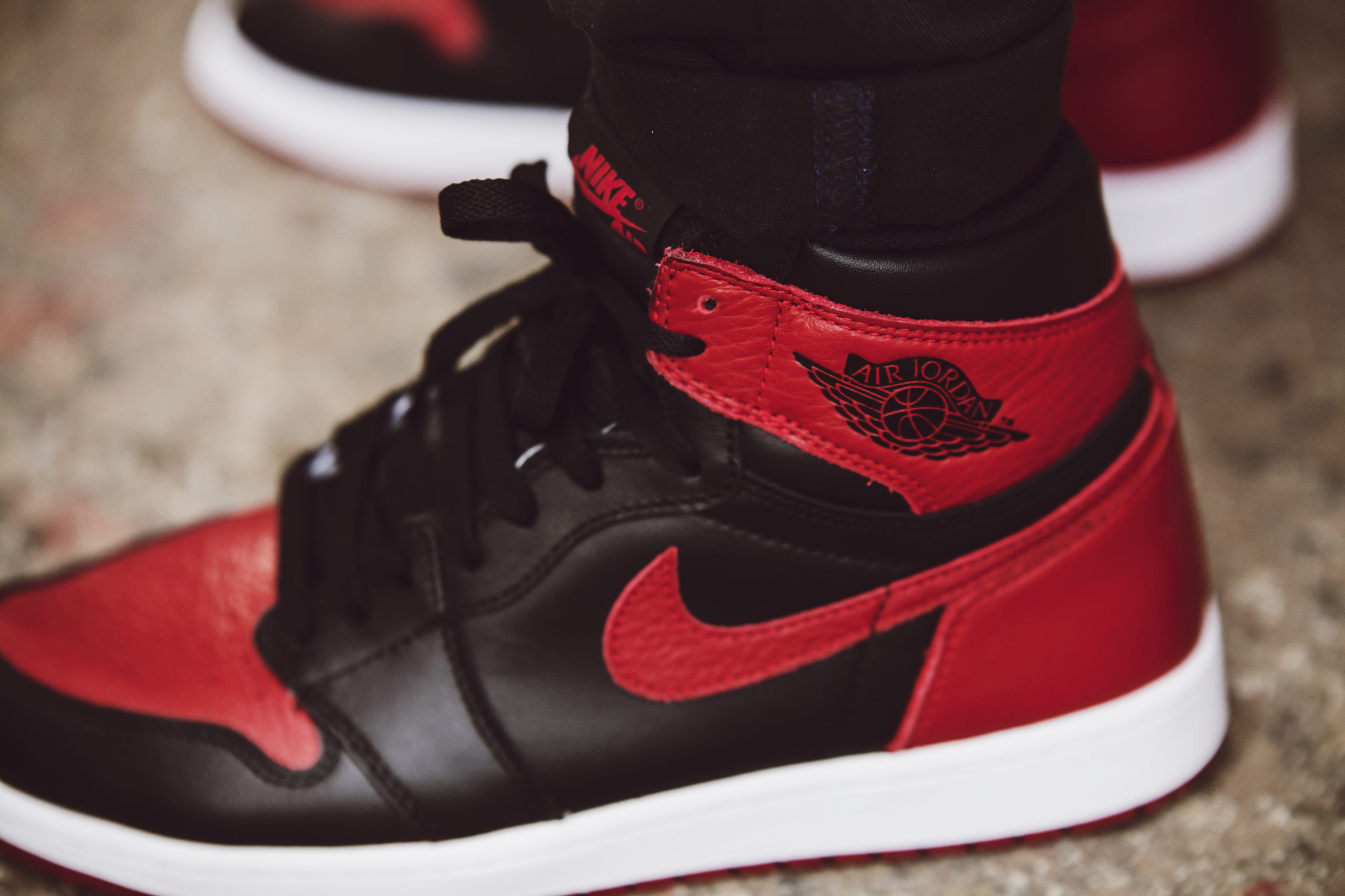Nike Air Jordan 1 Bred – Up Close and Review – bowties and bones