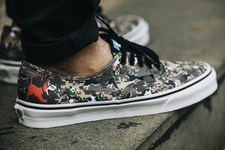 Vans X Nintendo – Blast From The Past – bowties and bones