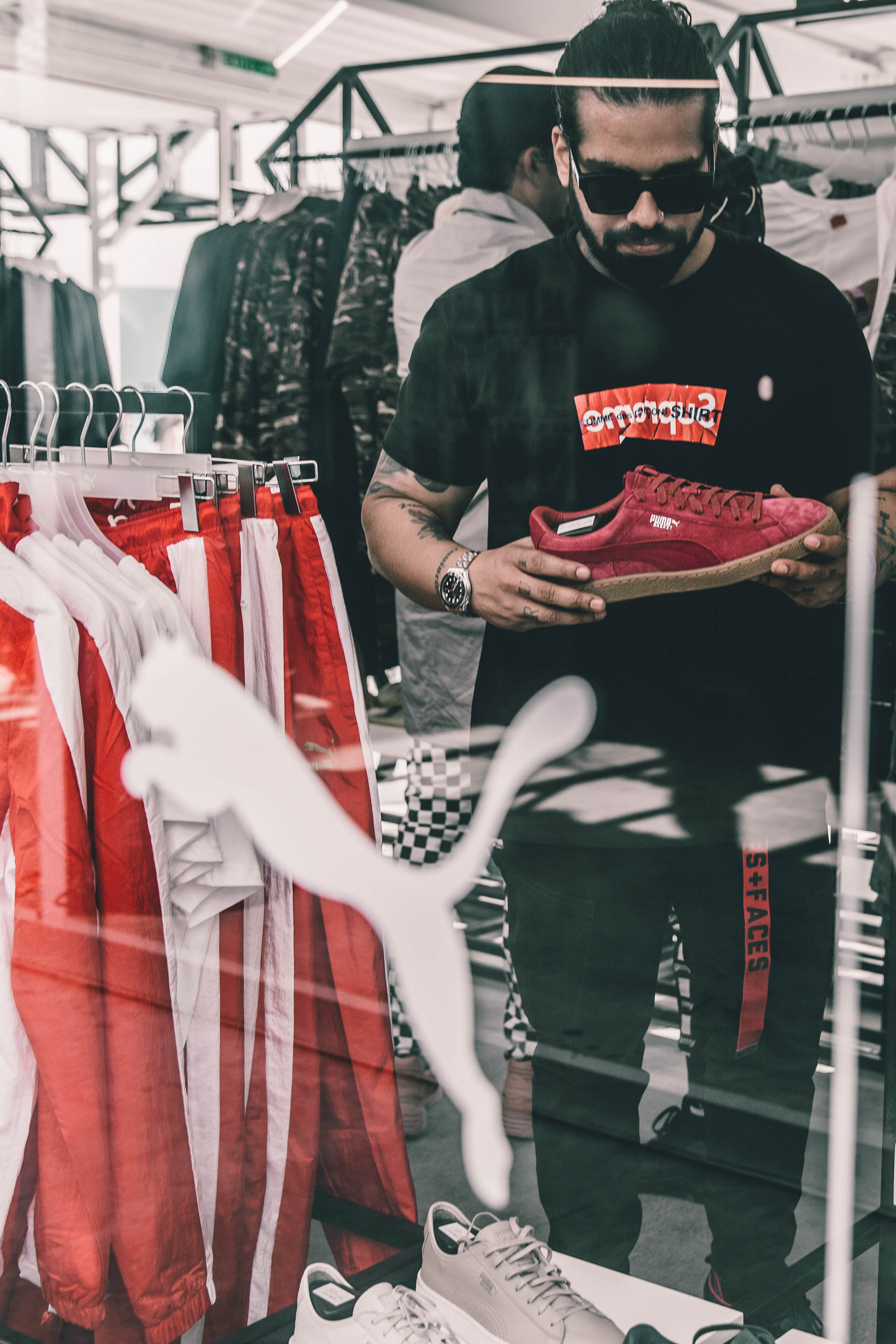 What I wore to SoleDXB as part of the Puma India Crew – bowties and bones